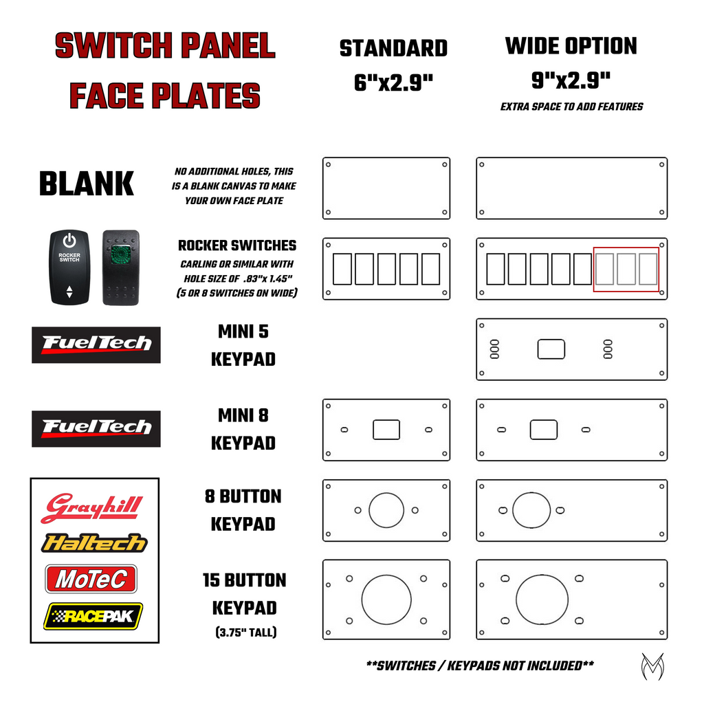 Shop Switch Panel Mount Tube Clamp Online – Maveen Performance