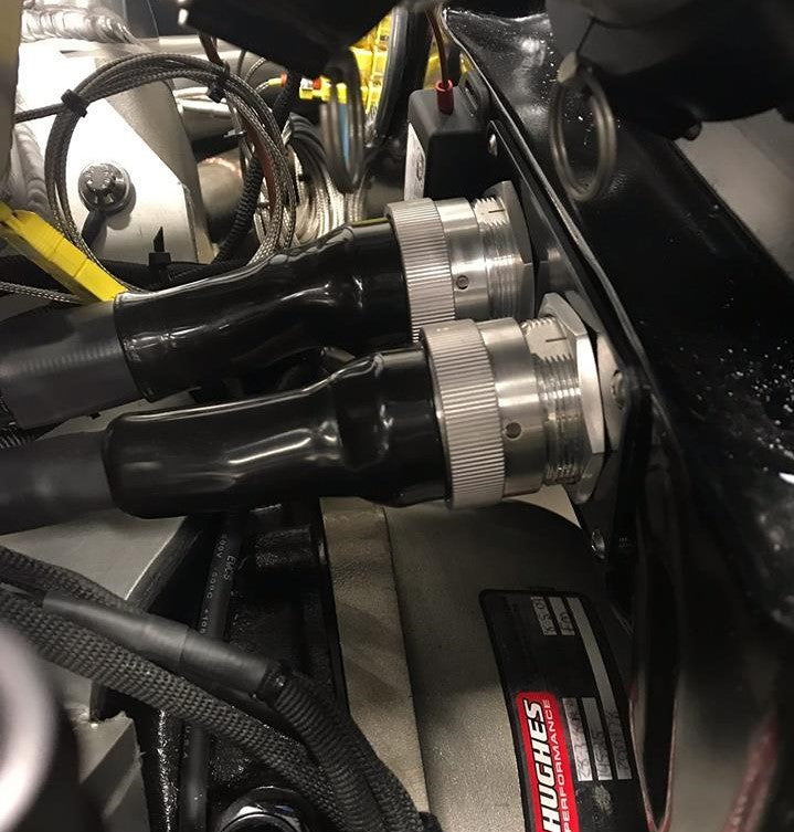 dual firewall bulkhead connector mil spec