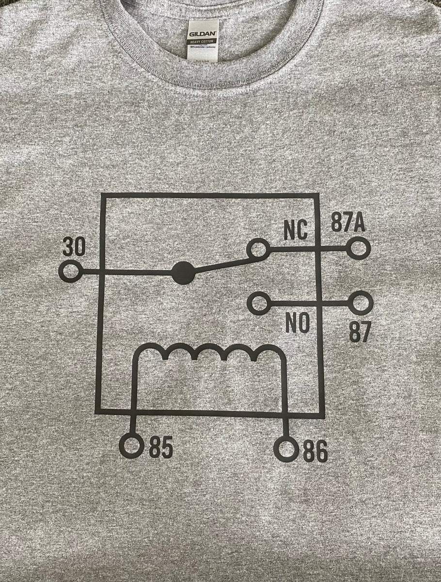 GRAY RELAY T-SHIRT